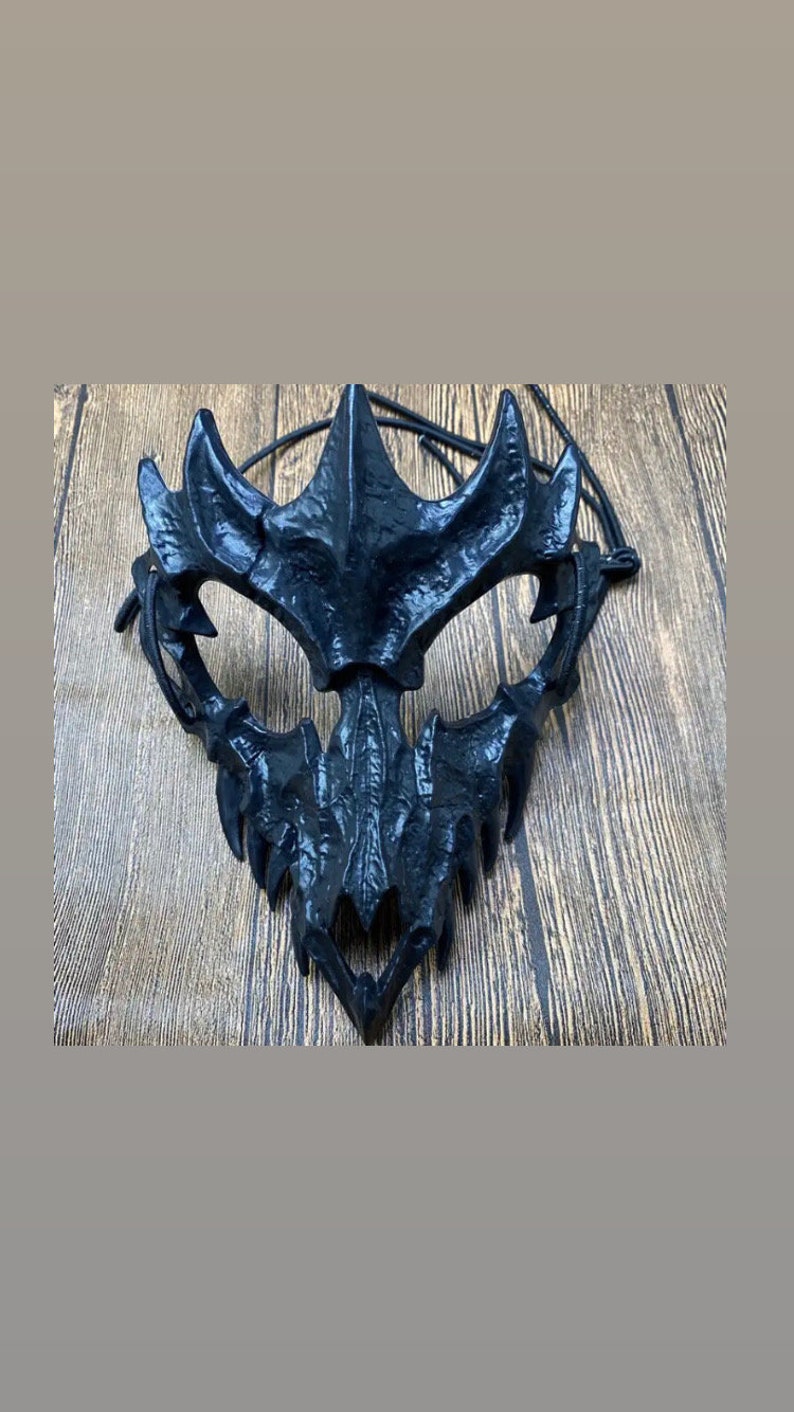 Halloween Demon Mask Carnival Werewolf Skull Mask Cosplay Costumes ...