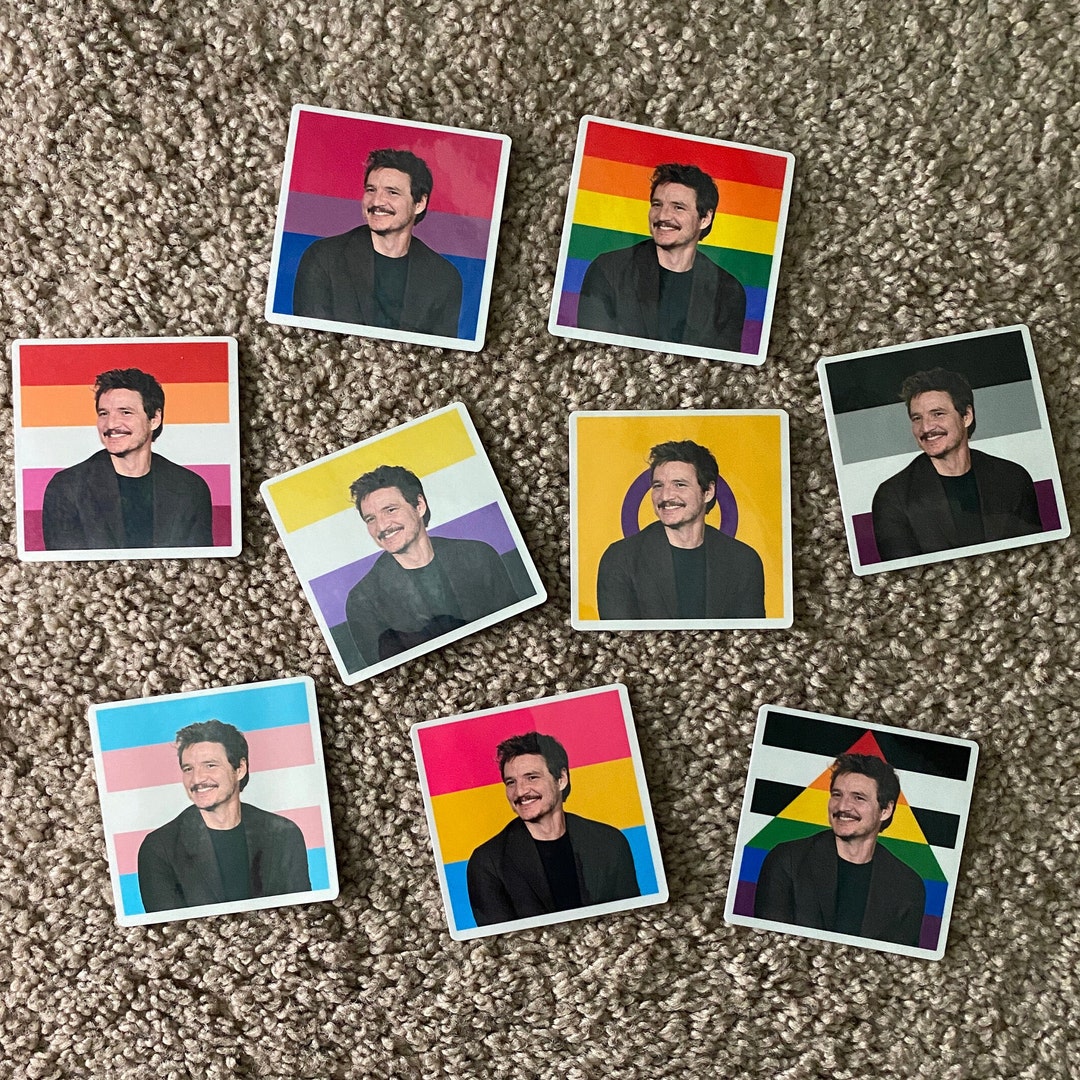 Pedro Pascal Lgbtq Stickers the Last of Us Joel Miller Bella Ramsey ...
