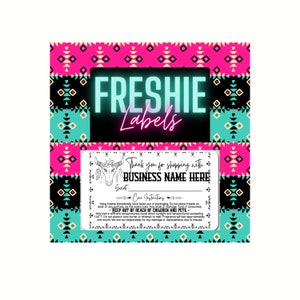 ROLL OF 250 - Large Car Freshie Warning Labels, Custom Warning Labels ...