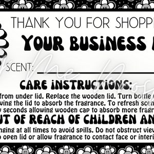 ROLL OF 250 - Large Car Diffuser Warning Labels, Custom Warning Labels ...