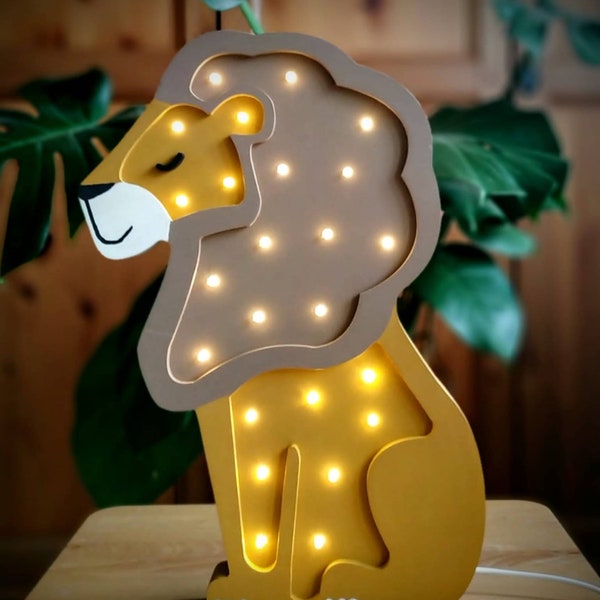 Safari Lamp - Etsy