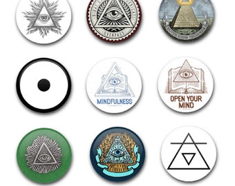 Illuminati Badge - Etsy