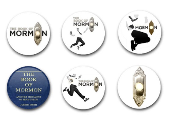 25mm 1 Button Badges X6 Book of Mormon - Etsy