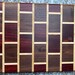 Padauk Walnut and Maple Brick Pattern Cutting Board Brick - Etsy