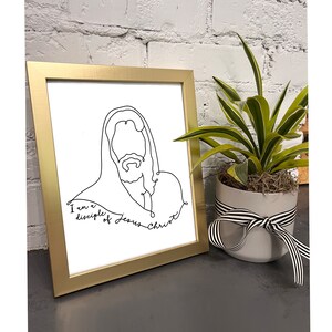 Disciple of Christ Line Art Digital Download - Etsy