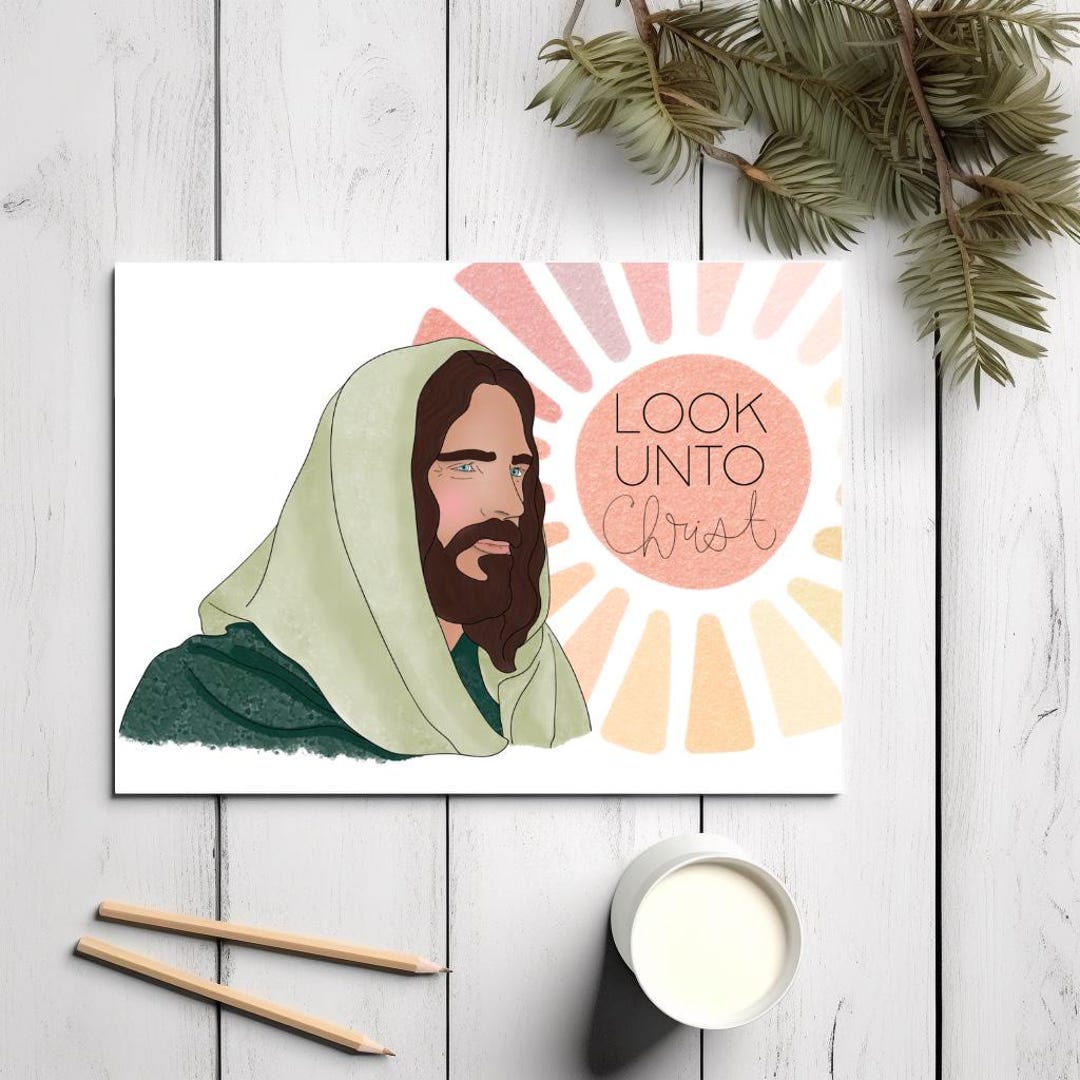 Look Unto Christ Youth Theme Pack - Etsy
