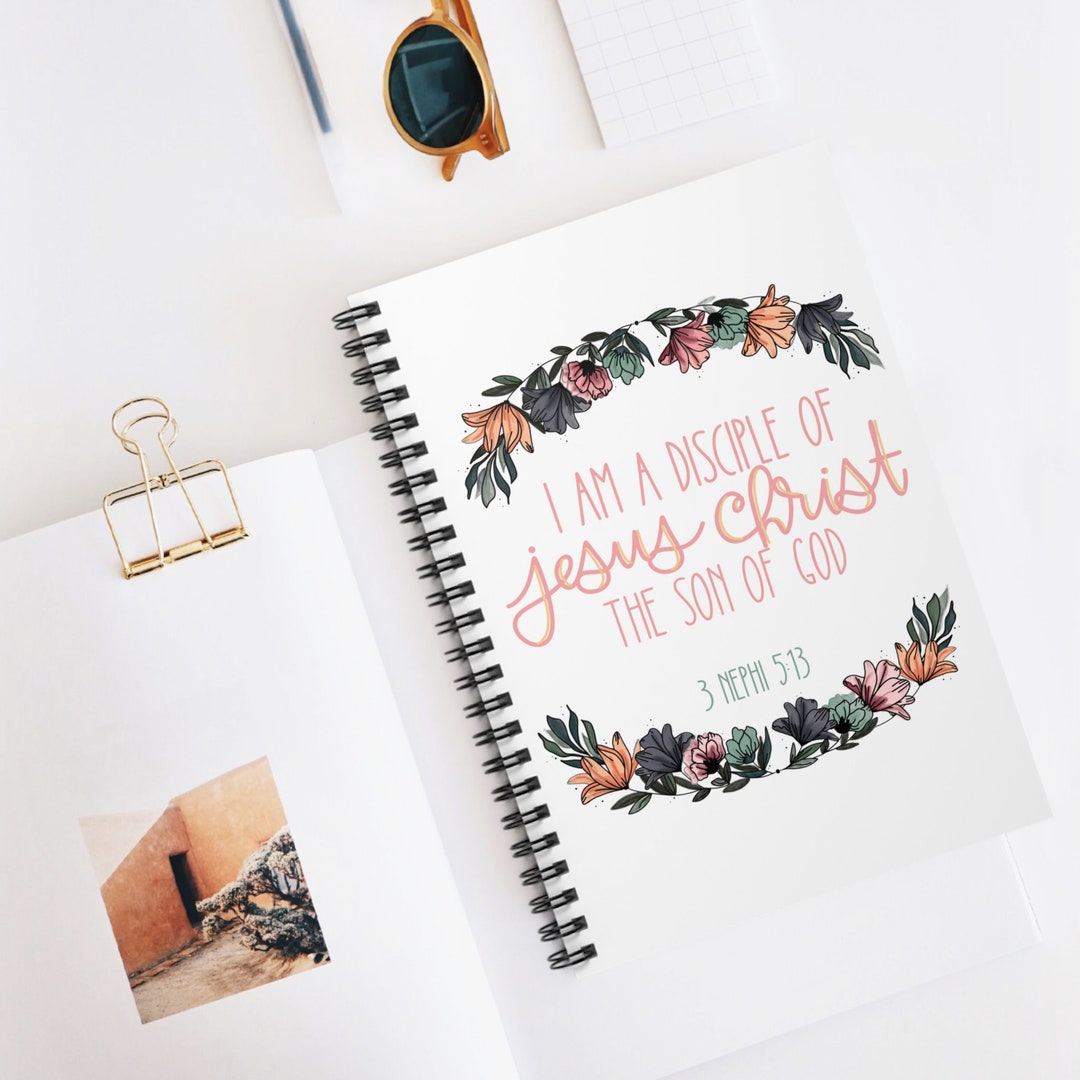 LDS Youth Theme 2024- Spiral Notebook - Ruled Line - Etsy