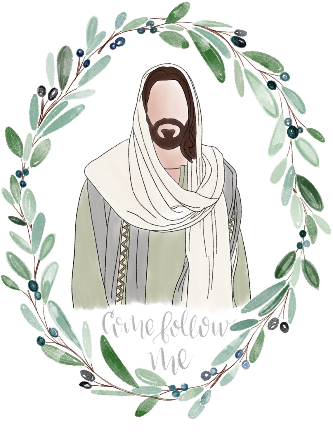 Come Follow Me Jesus Christ - Etsy