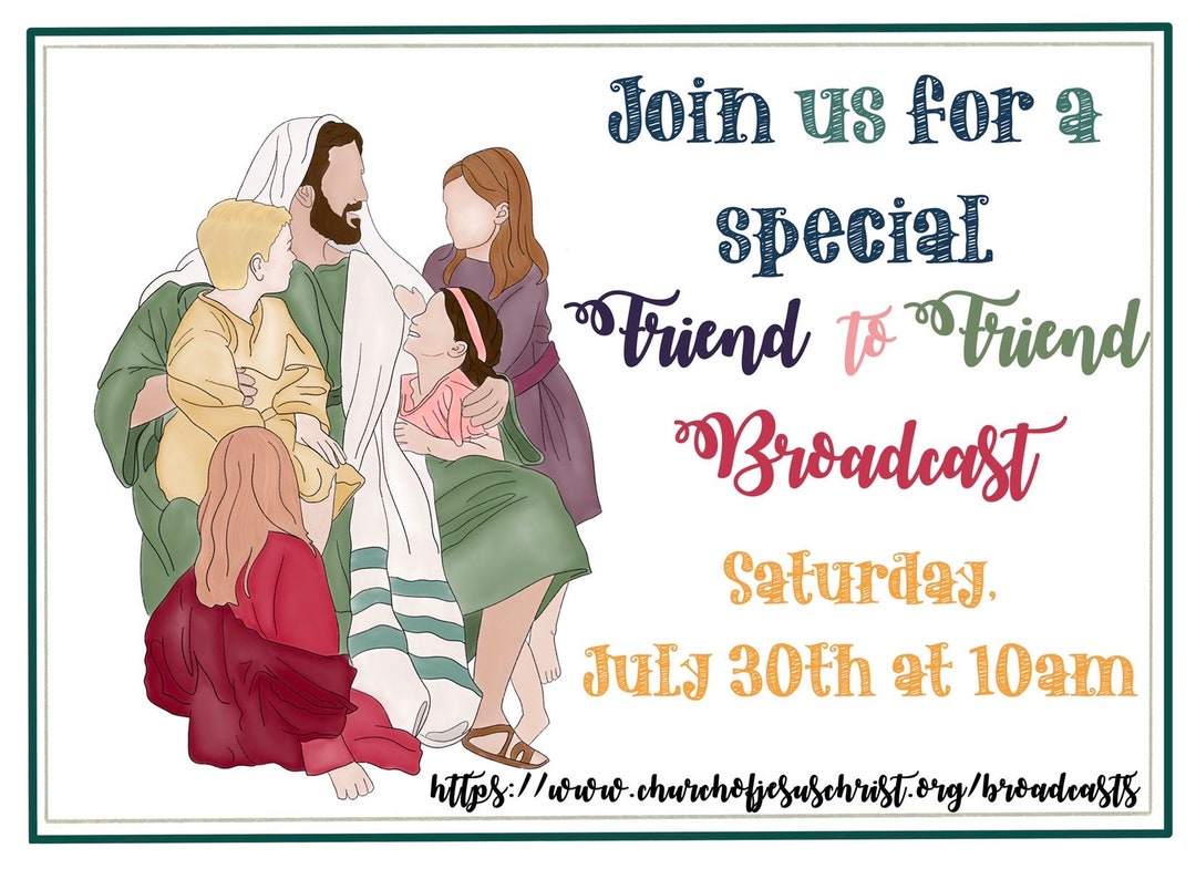 Friend to Friend Invitation - Etsy