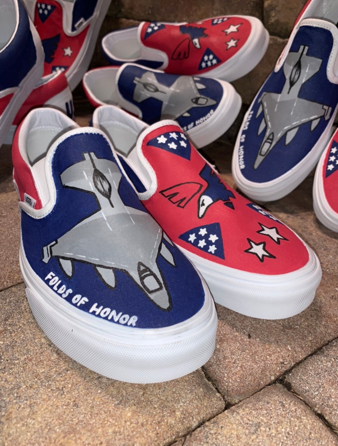 Folds of Honor Custom Shoes - Etsy