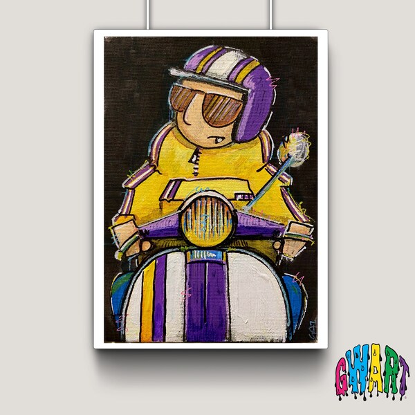 Mods Pop Art Print - Etsy