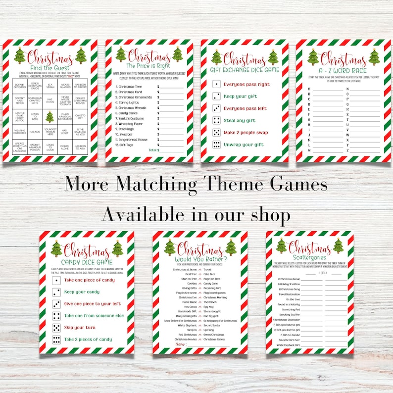 Christmas the Price is Right Game, Christmas Games, Guess the Price ...