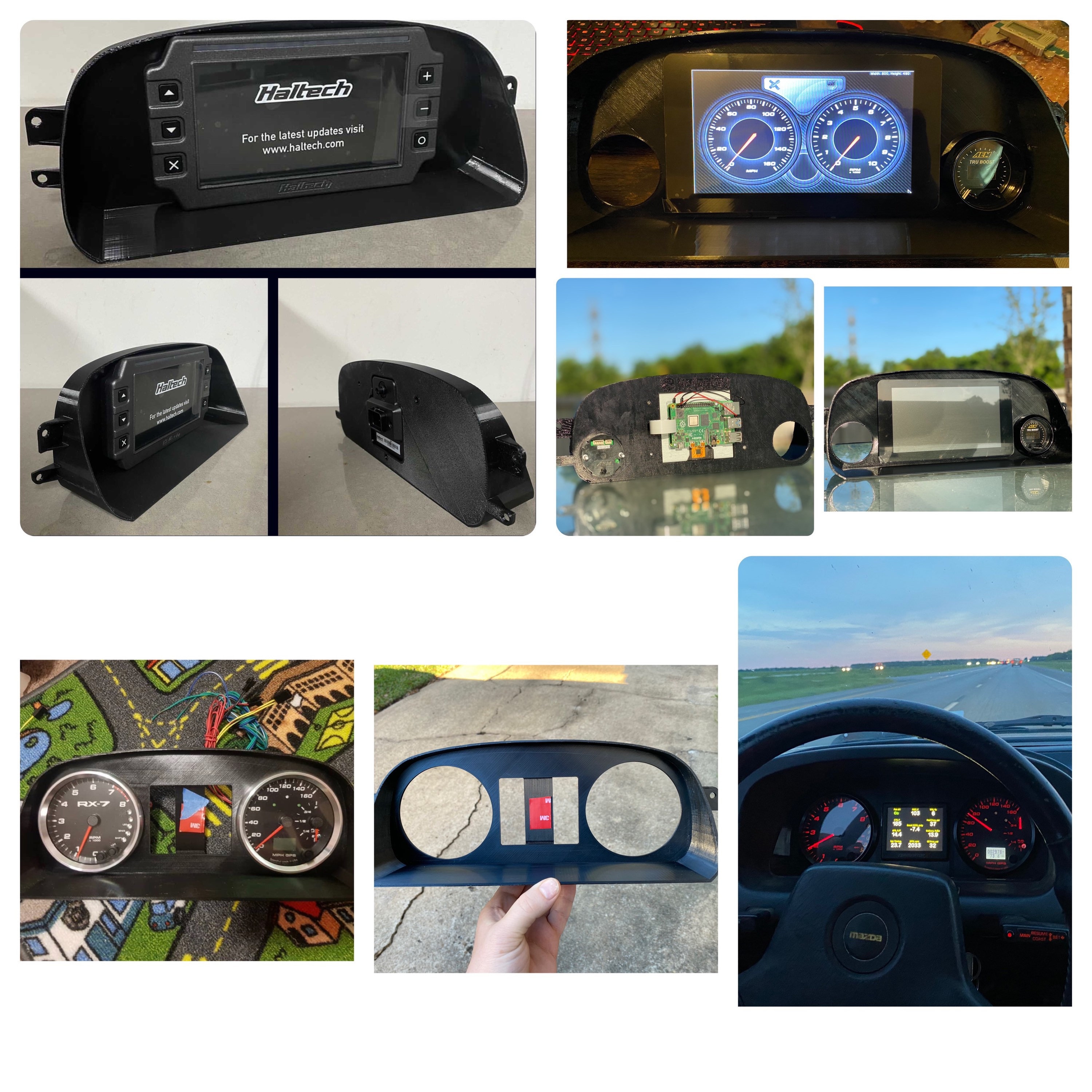 RX7 FC Gauge Cluster Replacement - Etsy