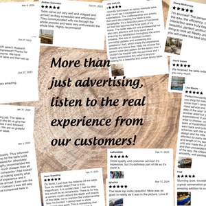 Personalized Breathtaking Scenery Epoxy Resin Table, Customized Live ...