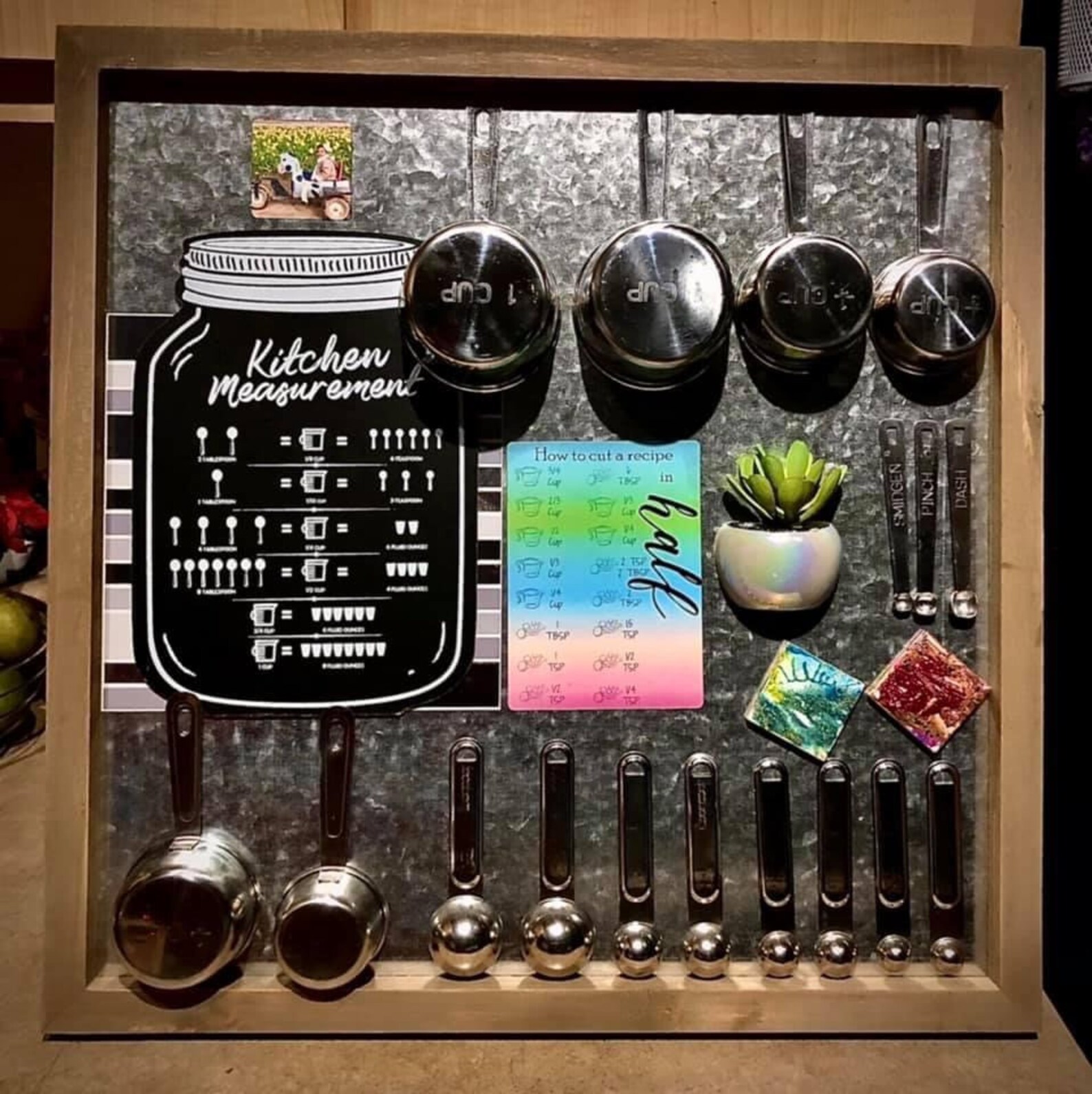 Magnetic Kitchen Command Center - Etsy