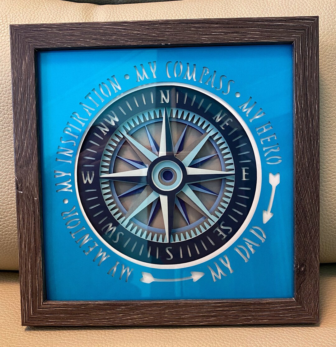 Father’s Day 3D Shadow Box - Etsy