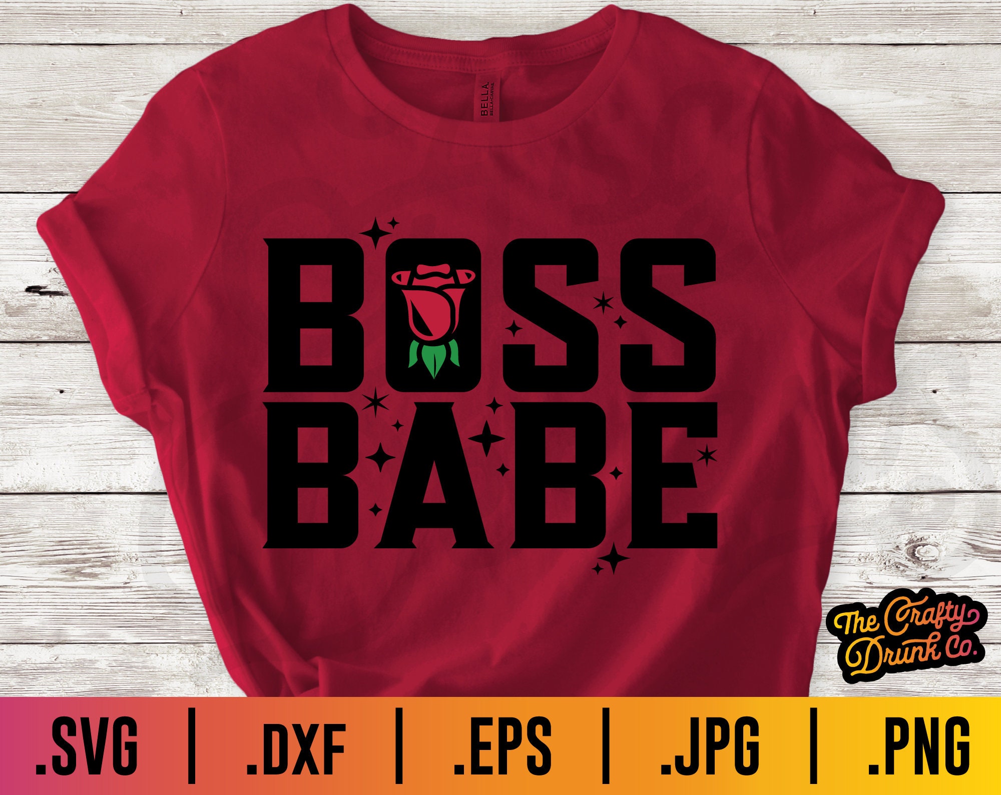 Rose Boss Babe SVG Boss Babe Svg Girl Boss Svg Lady Boss | Etsy