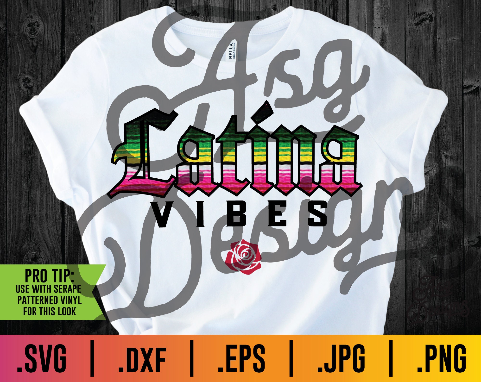 Latina Vibes SVG Latina SVG Shirt Design Mexican SVG Serape - Etsy