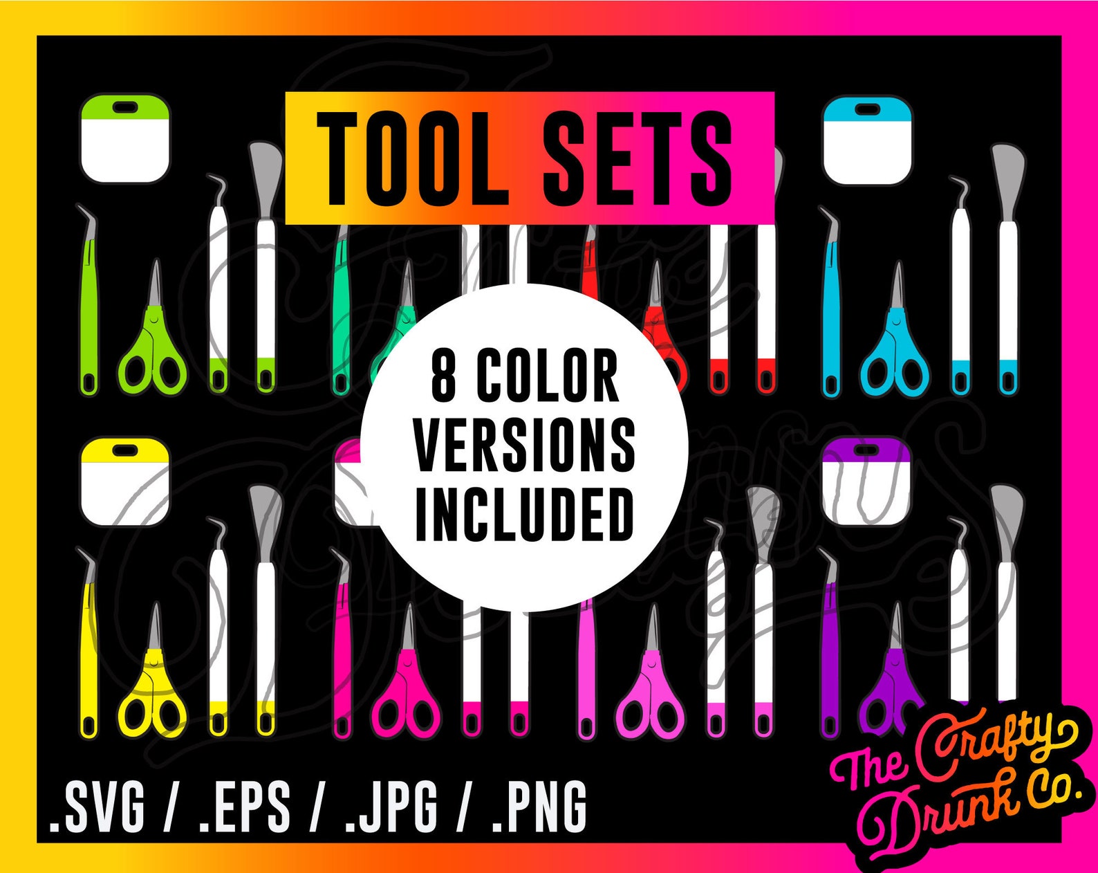 Cricut Machine Tools SVG Cutting Machine Tools SVG, Weeding Svg ...