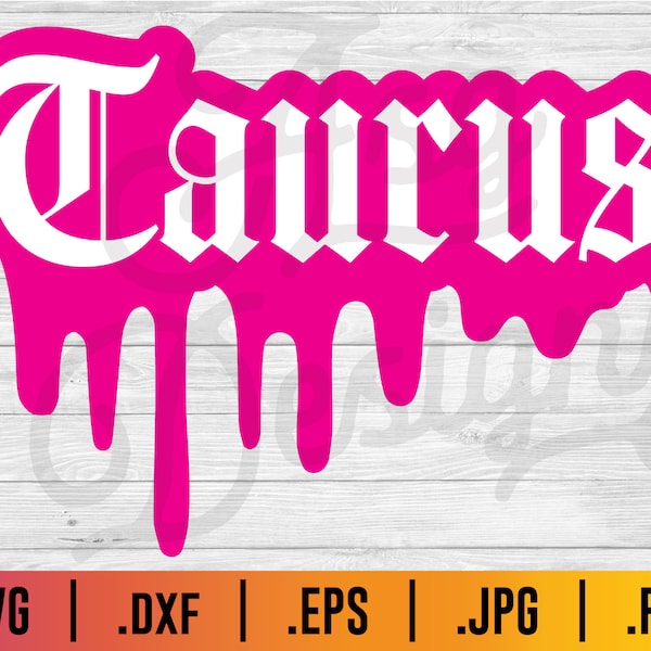 Taurus Svg - Etsy