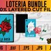 Loteria Card SVG Bundle 24 Layered Cards Customized Loteria Card Bundle ...