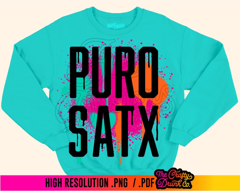 San Antonio PNG Puro SATX / Sublimation Spur Fiesta Colors PNG Tshirt ...