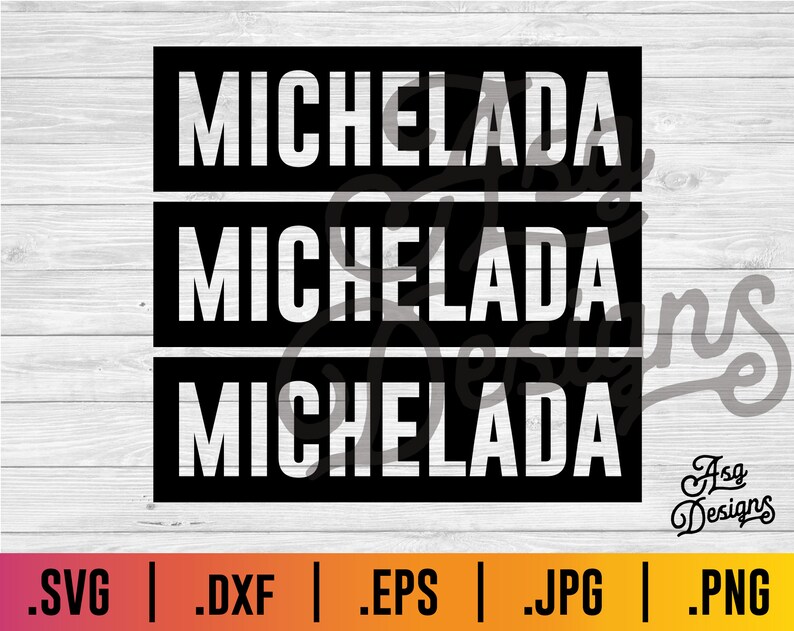 Michelada X3 SVG Latina Iron on Shirt Design - Etsy