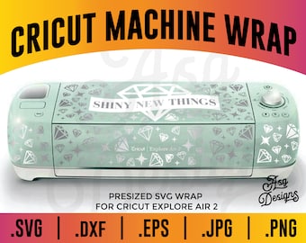 Diamonds Cricut Machine Wrap SVG Cricut Explore Air 2 Wrap Cricut Decal Cricut Decoration