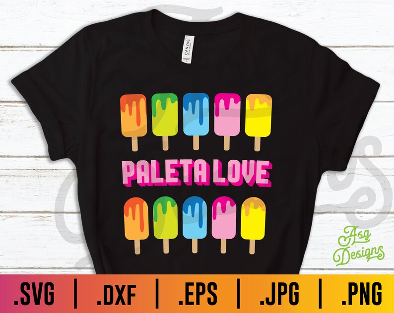 Paleta SVG Popsicle SVG Mexican SVG Fruit Bar Svg | Etsy
