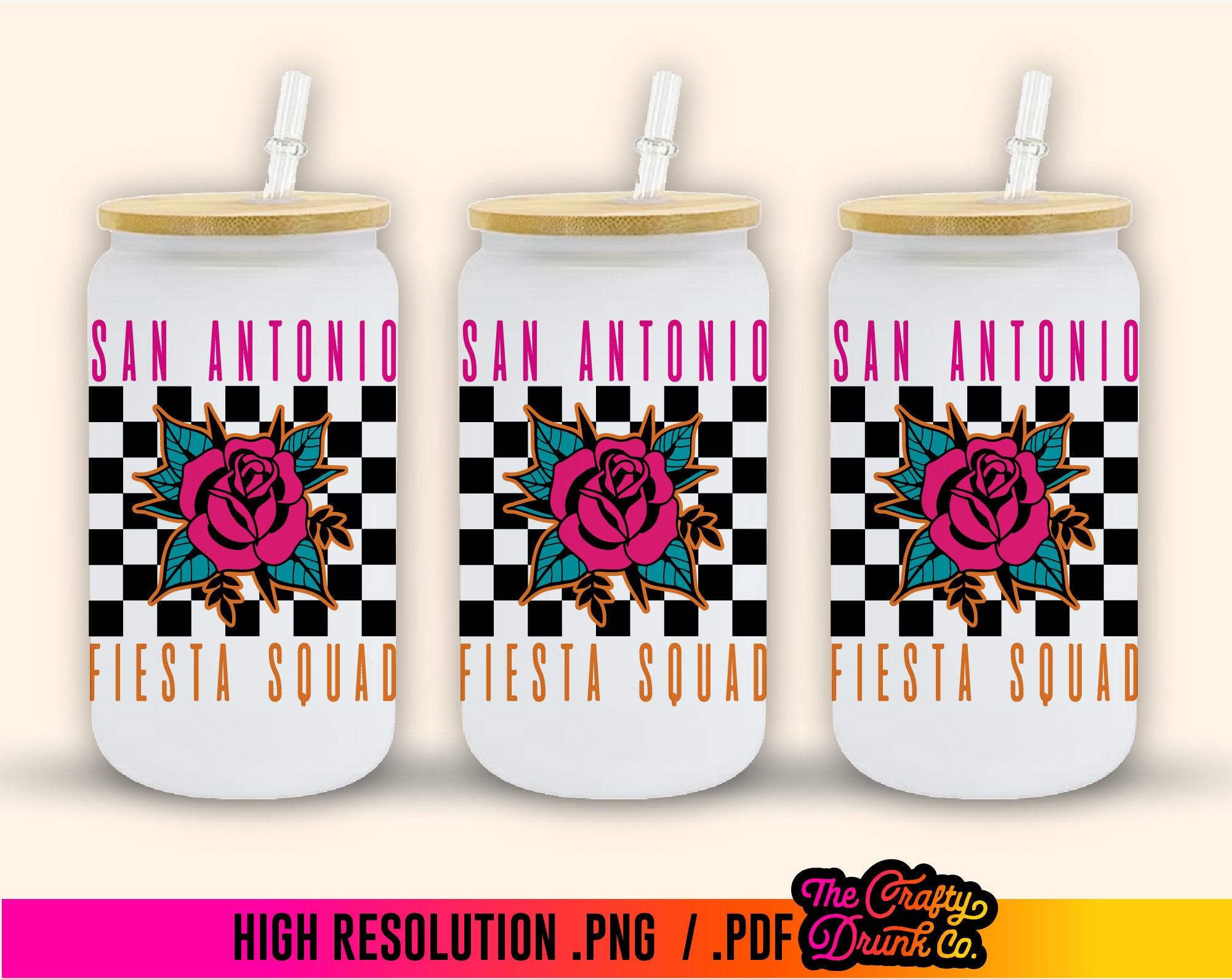 Fiesta San Antonio Texas SVG/ Roses Puro SA Sublimation Spur Fiesta ...