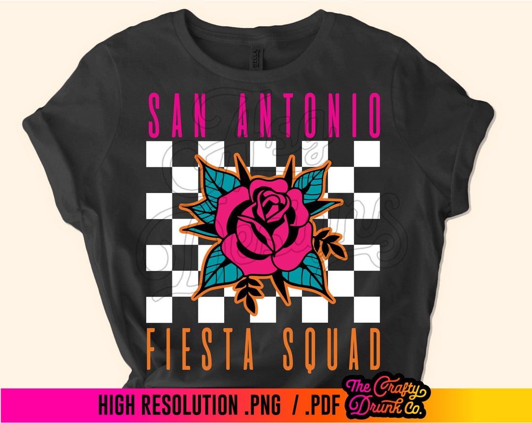 Fiesta San Antonio Texas SVG/ Roses Puro SA Sublimation Spur Fiesta ...