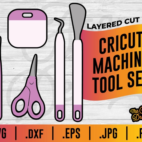Cricut Machine Tools SVG Cutting Machine Tools SVG Weeding - Etsy