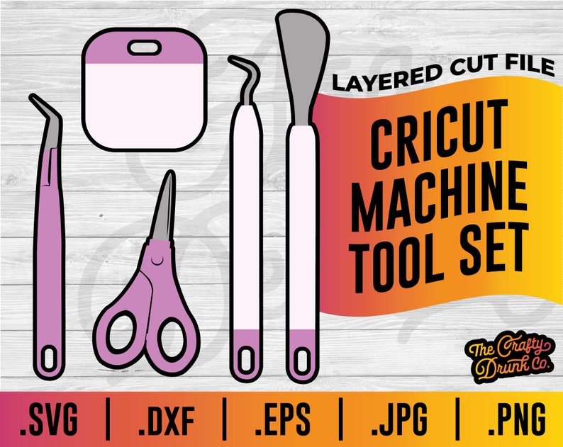 Cricut Machine Tools SVG Cutting Machine Tools SVG Weeding - Etsy