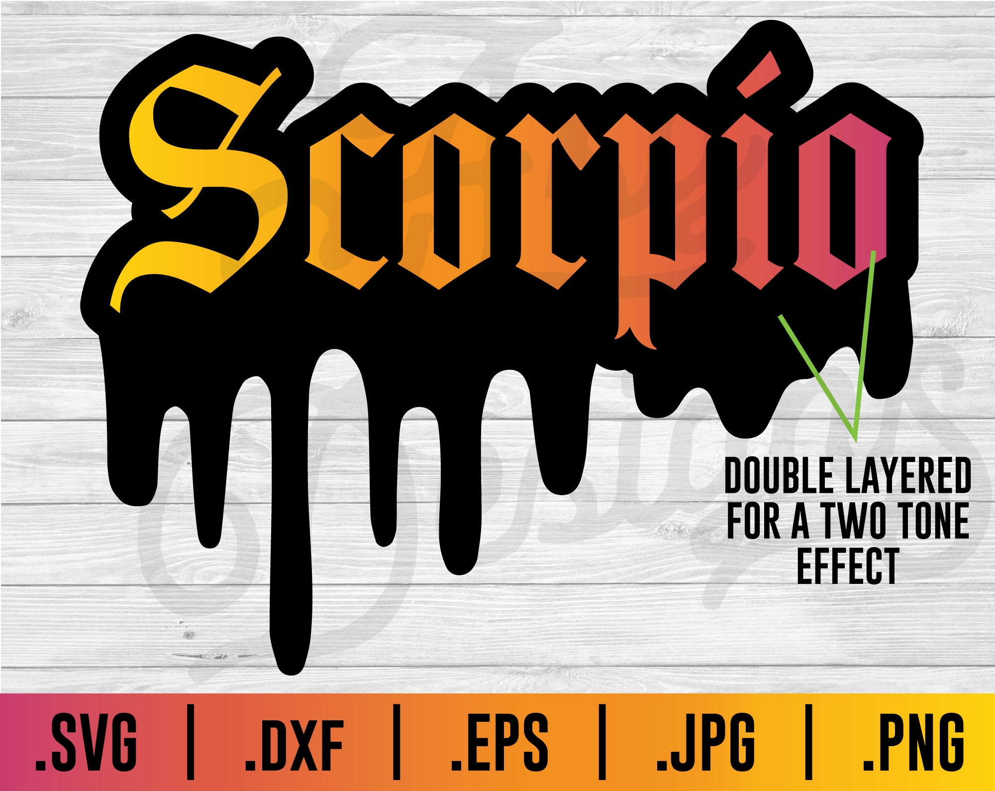 Prints Printable File Scorpio Zodiac PNG Retro Scorpio Zodiac ...