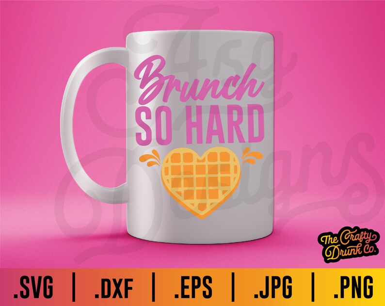 Brunch so Hard SVG Brunch Svg Waffle Svg Babe Svg | Etsy