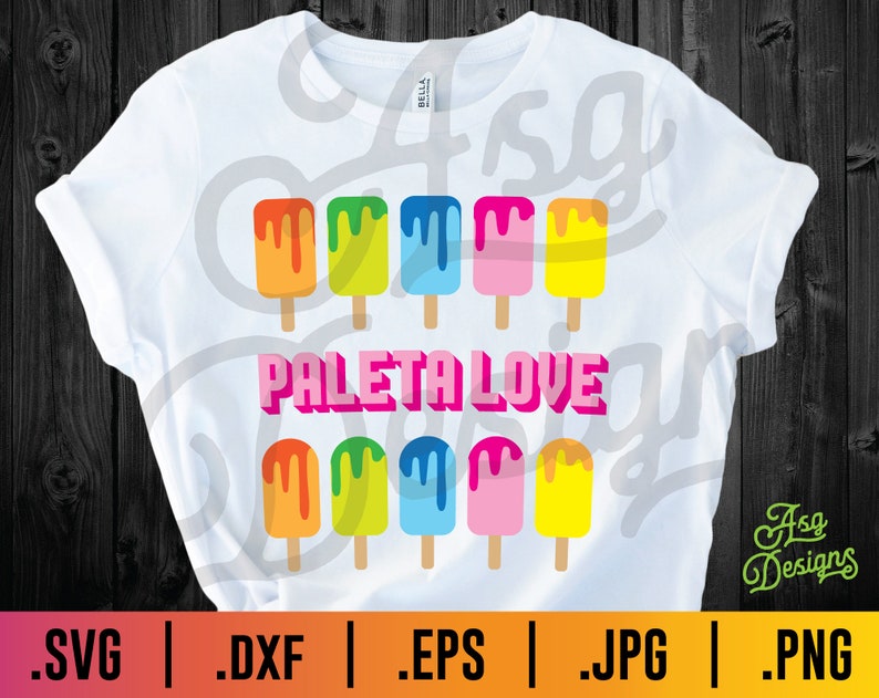 Paleta SVG Popsicle SVG Mexican SVG Fruit Bar Svg | Etsy