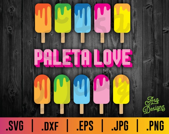 Paleta SVG Popsicle SVG Mexican SVG Fruit Bar Svg - Etsy Israel