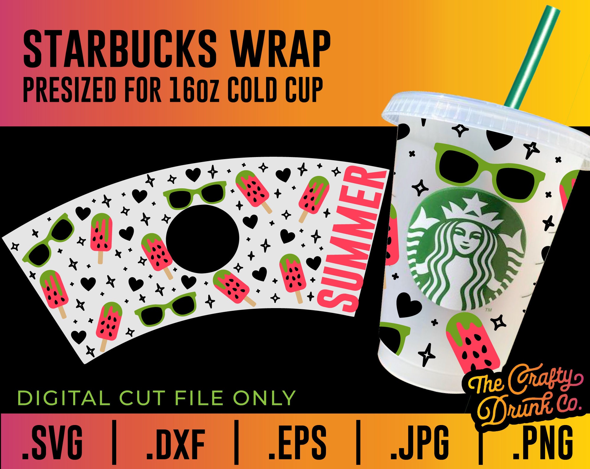 Watermelon Pop Mommy and Me Cup Wrap Set Summer Watermelon - Etsy