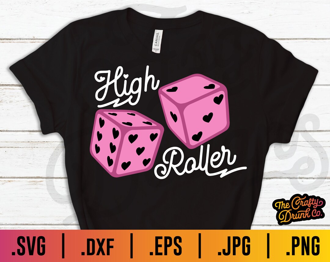 High Roller Dice SVG: Gamboling Vector File (digital Download) - Etsy