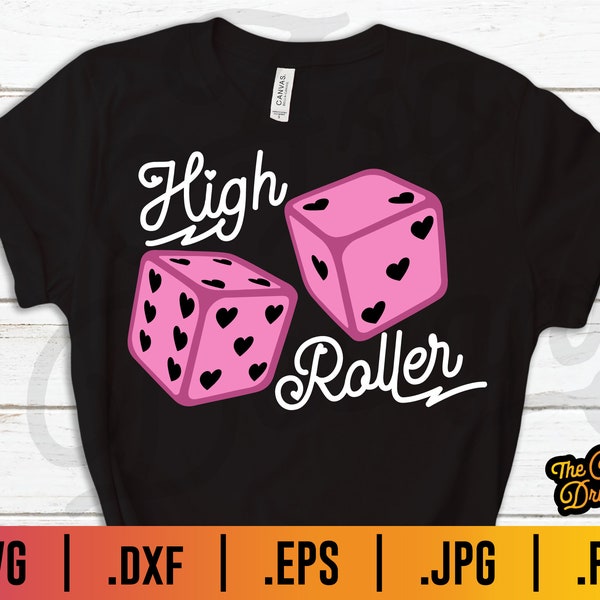 High Roller Svg - Etsy