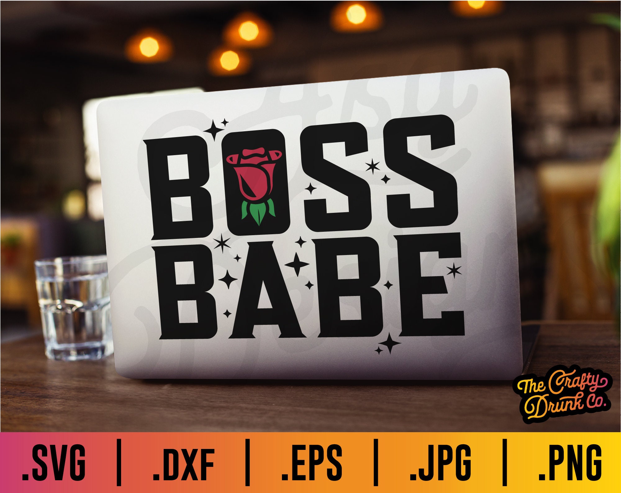 Rose Boss Babe SVG Boss Babe Svg Girl Boss Svg Lady Boss - Etsy
