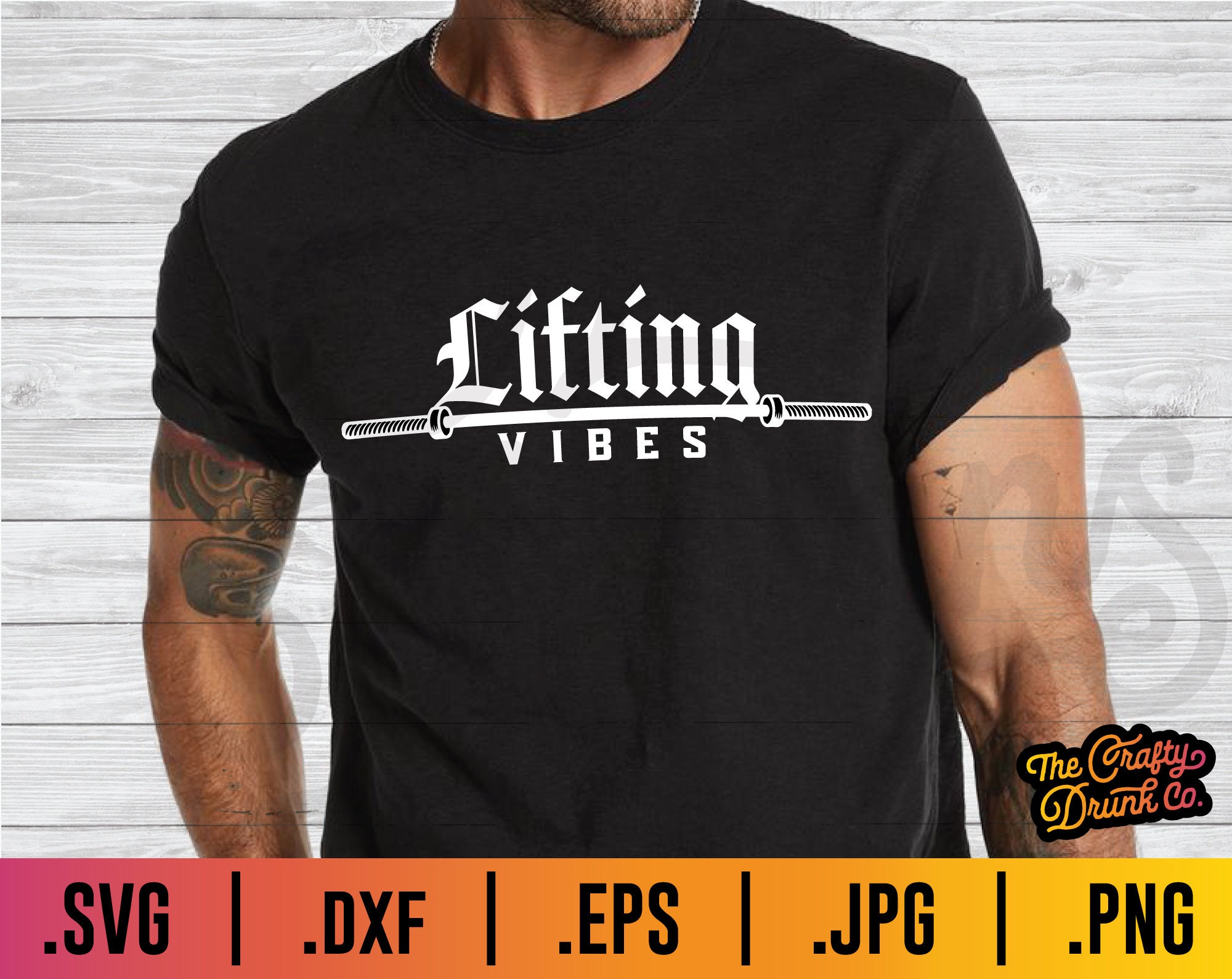 Lifting Vibes SVG Weightlift Svg Workout Svg Fitness Svg - Etsy