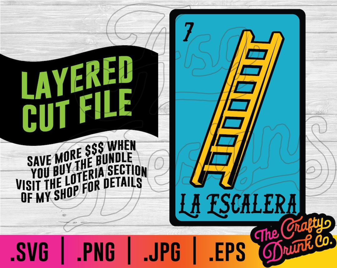Loteria La Escalera SVG - Loteria Ladder Png, Loteria PNG, Loteria PNG ...