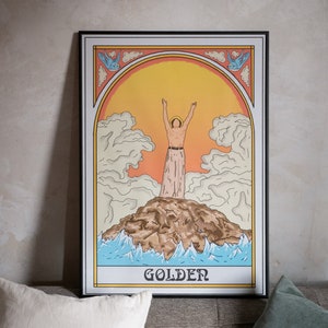 Harry Styles Golden Poster | Etsy