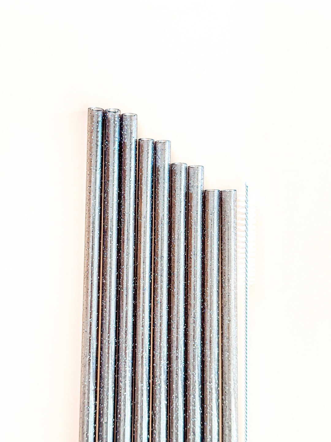 Black Glitter Straw Replacement Straw 40oz Tumbler Accessory Sparkly ...