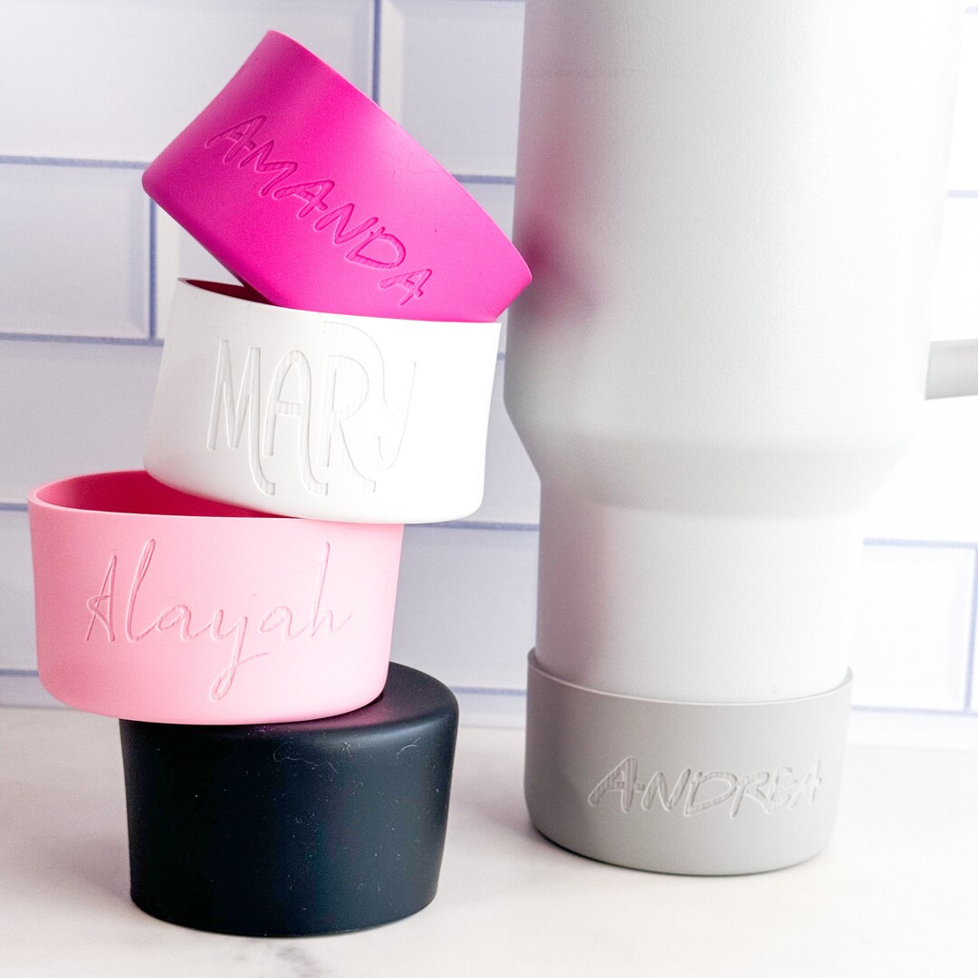 Personalized Boot for Tumbler Cup Boot Accessory Tumbler Engraved ...