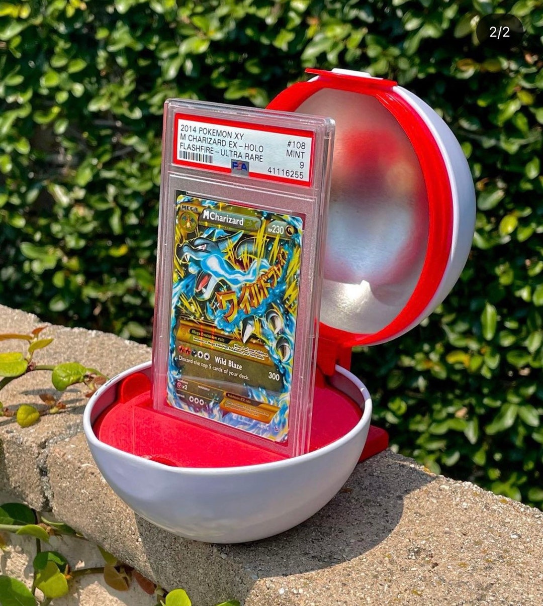 Pokeball Card Display Stand - Etsy
