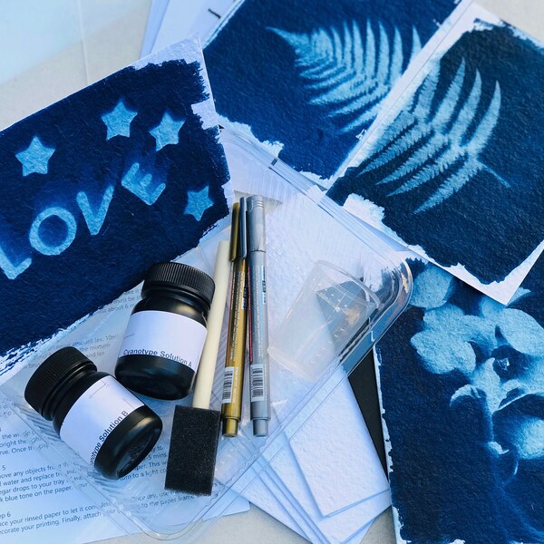 Cyanotype Kit - Etsy UK