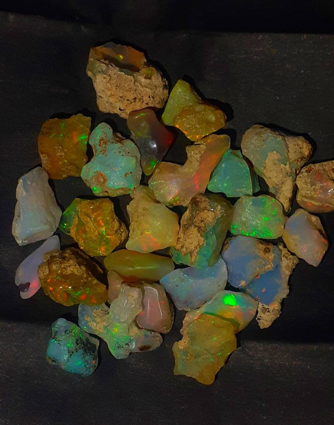 Top quality opal raw rock weight 10 crt welo fire opal rough | Etsy