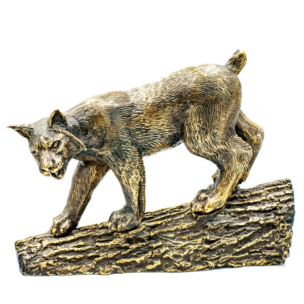 Lynx Sculpture - Etsy